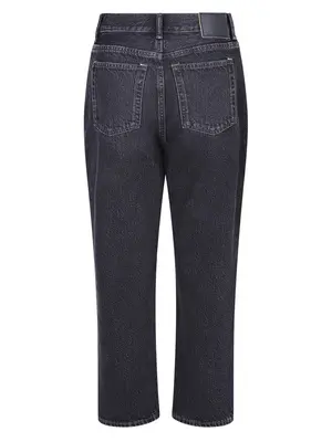 Acne Studios Mece Straight-leg Cropped Jeans