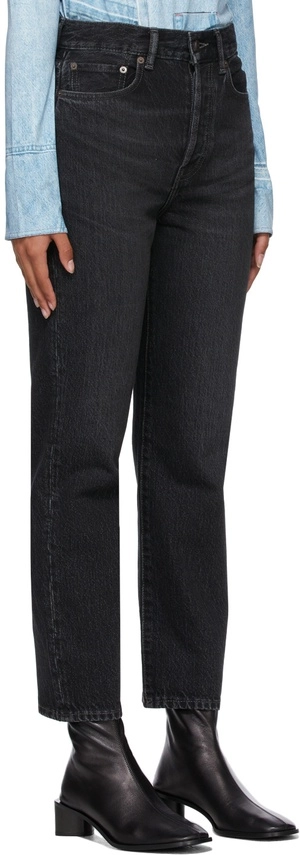 Acne Studios Mece Straight-leg Cropped Jeans