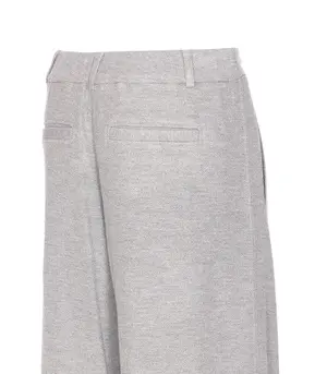 Brunello Cucinelli Wide-leg Jersey Trousers