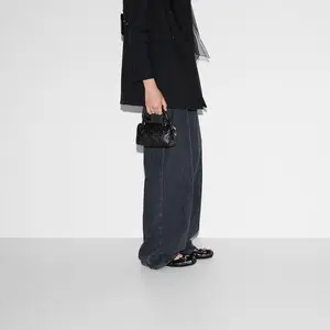 Gucci Gg Emblem Mini Boston Bag