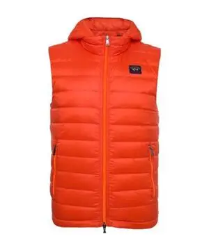 PAUL  SHARK Paul & Shark Quilted Vest With Removable Hood