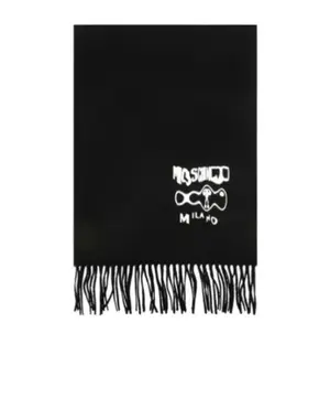 Moschino Fringed Scarf