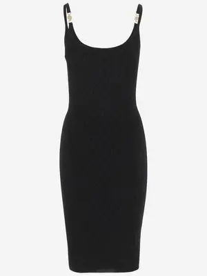 Versace Sleeveless Midi Dress - No