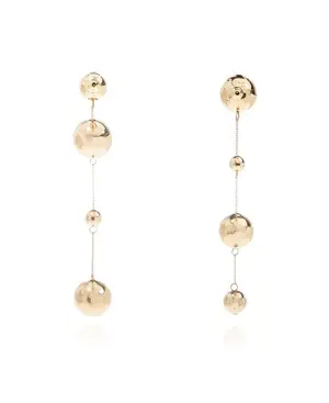 Cult Gaia Beaded Pendant Earrings