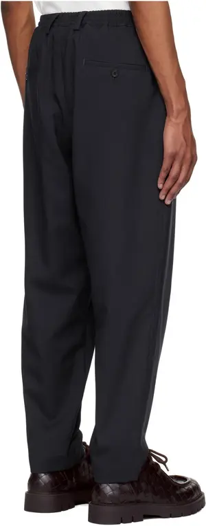 Marni Straight-leg Cropped Trousers - Black