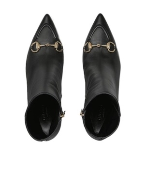 Gucci Horsebit Zip Ankle Boots