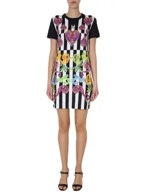 Versace Printed Dress