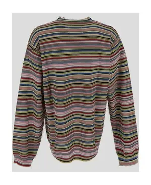 MAISON MARGIELA Striped Long-sleeve T-shirt