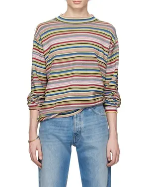 MAISON MARGIELA Striped Long-sleeve T-shirt