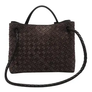 Bottega Veneta Andiamo Shoulder Bag - Black