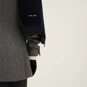 Miu Miu Single-breasted Wool Jacket With Notched Lapels
