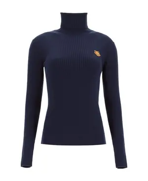 Kenzo Tiger Embroidered Turtleneck Jumper