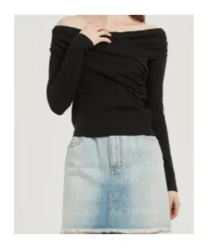 Marissa Chiara Long Sleeve Draped Top