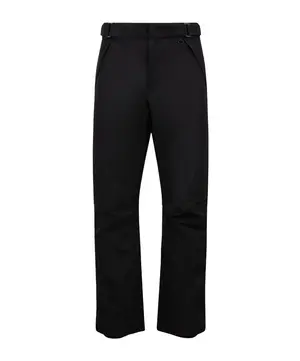 Moncler Padded Ski Pants With Slit Hems - Black