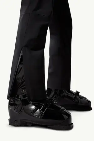 Moncler Padded Ski Pants With Slit Hems - Black