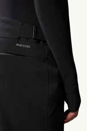 Moncler Padded Ski Pants With Slit Hems - Black