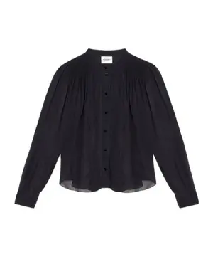 Isabel Marant Étoile Printed Long-sleeve Shirt