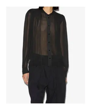 Isabel Marant Étoile Printed Long-sleeve Shirt