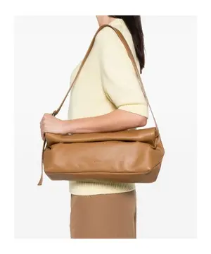 JIL SANDER Medium Rollup Shoulder Bag