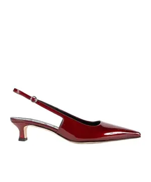 AEYDĒ Aeyde Pointed Toe Slingback Sandals