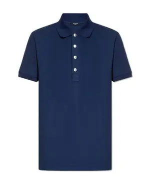 Balmain Short Sleeved Polo Shirt