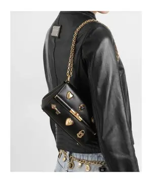 Dolce & Gabbana Mini Marlene Shoulder Bag With Embellished Accents - Multi-color