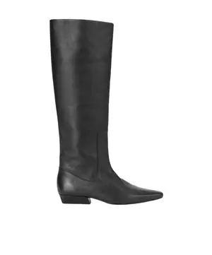 Staud Knee-high Pointed-toe Leather Boots