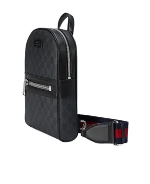 Gucci Gg Monogram Backpack