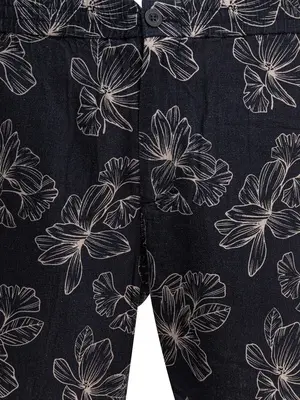 Vince Floral Pattern Shorts