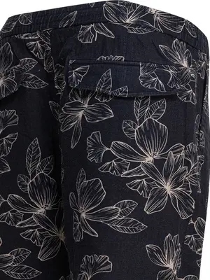 Vince Floral Pattern Shorts