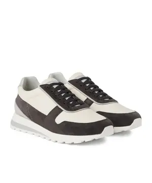 Brunello Cucinelli Panelled Lace-up Sneakers
