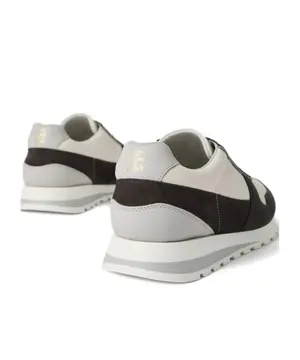 Brunello Cucinelli Panelled Lace-up Sneakers