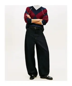 Tommy Hilfiger Patent Leather Penny Loafers