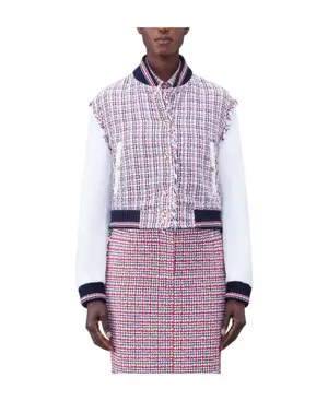 Thom Browne Printed Jackets For Women