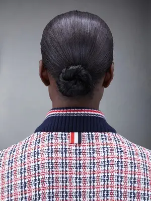 Thom Browne Striped Bomber Jacket