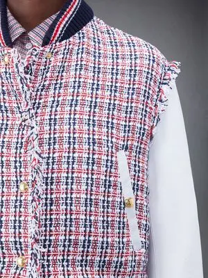 Thom Browne Striped Bomber Jacket