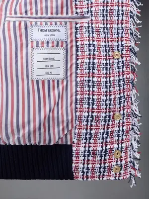Thom Browne Striped Bomber Jacket