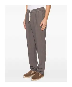 Brunello Cucinelli Elasticated Waistband Drawstring Pants