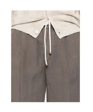 Brunello Cucinelli Elasticated Waistband Drawstring Pants