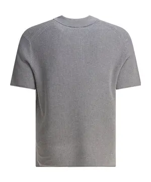 ALEX MILL Textured Knit Polo Shirt