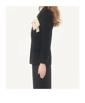 Valentino Garavani Long-sleeved Jacket With Bow Detail