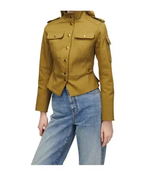 Alexander McQueen Utility Peplum Jacket