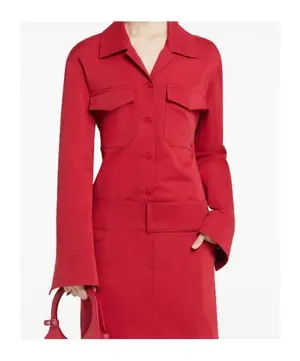 COURREGES Courrèges Utility Shirt With Asymmetrical Hem