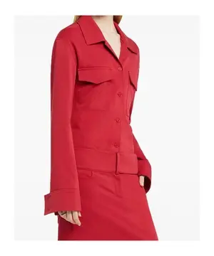 COURREGES Courrèges Utility Shirt With Asymmetrical Hem