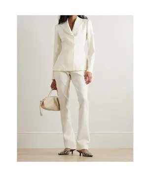 Acne Studios Long-sleeved Suit Coat With Peak Lapel