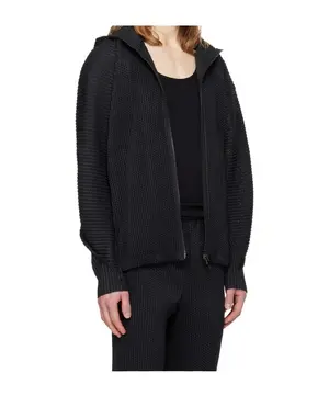 Issey Miyake Homme Plissé Wickerwork Mesh Cardigan - No