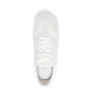 Hogan H-stripes Platform Sneakers - White