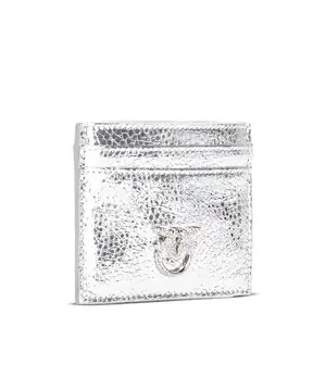 Pinko Classic Logo Embellished Card Holder