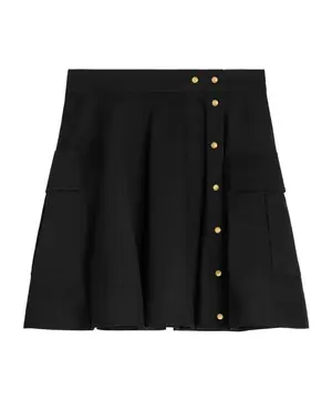 Celine Cotton Twill Skirt