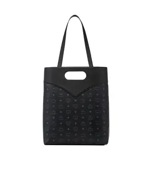 Mcm Logo Shopper Bag